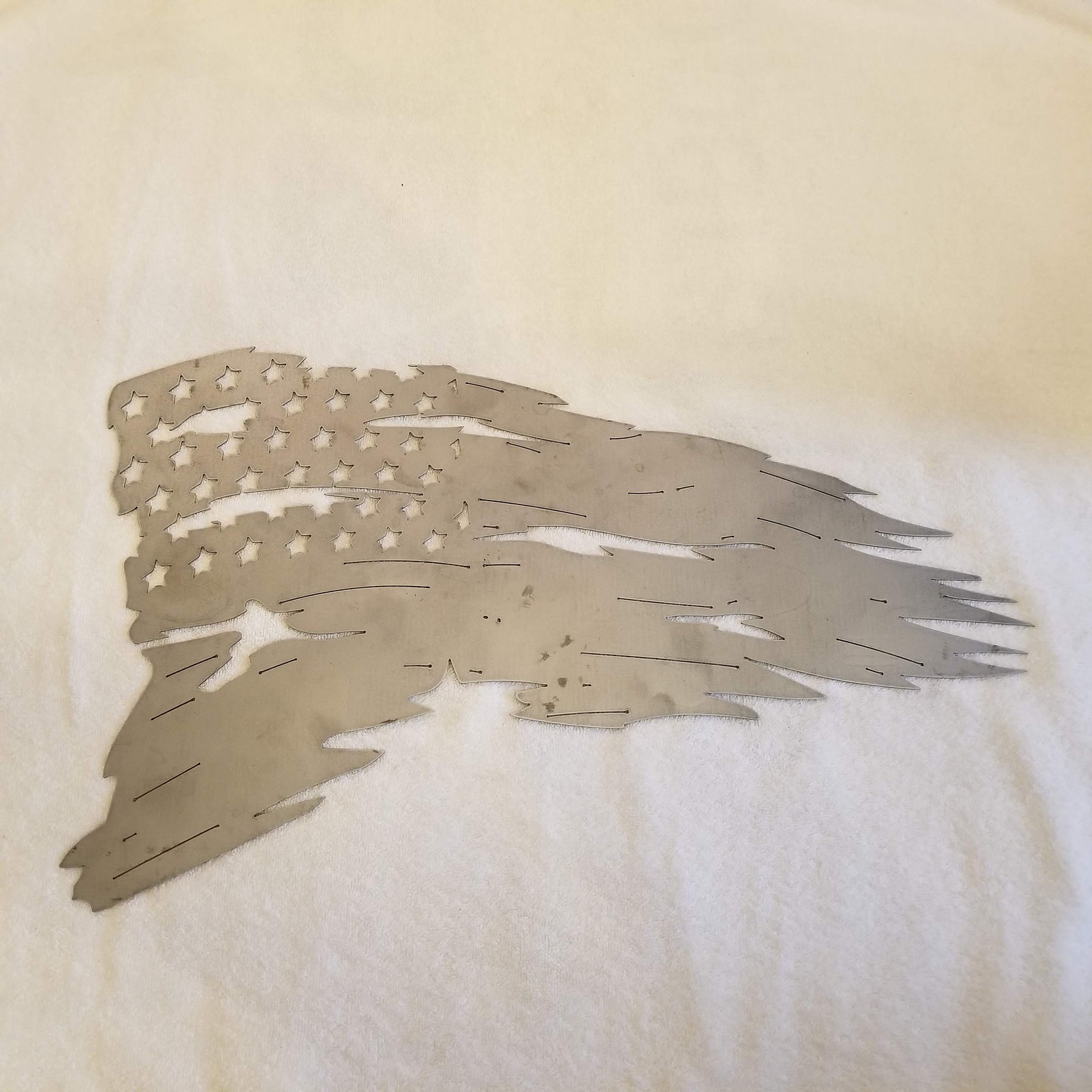 Tattered American Flag - Etsy