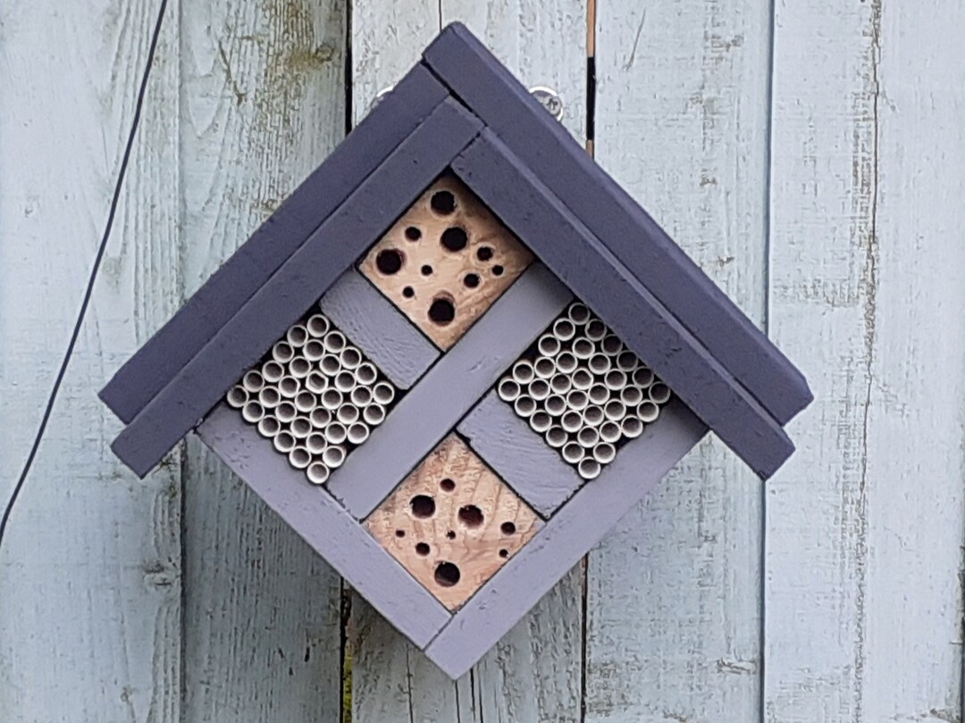 Bee Nest Box Large Upcycled From Old Pallets Finished in - Etsy