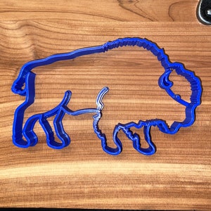 Buffalo Cookie Cutter With Detail - Etsy