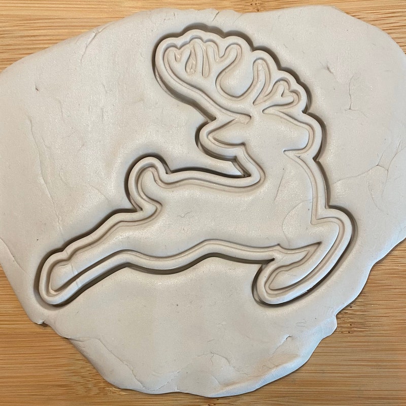 Reindeer Cookie Cutter - Etsy