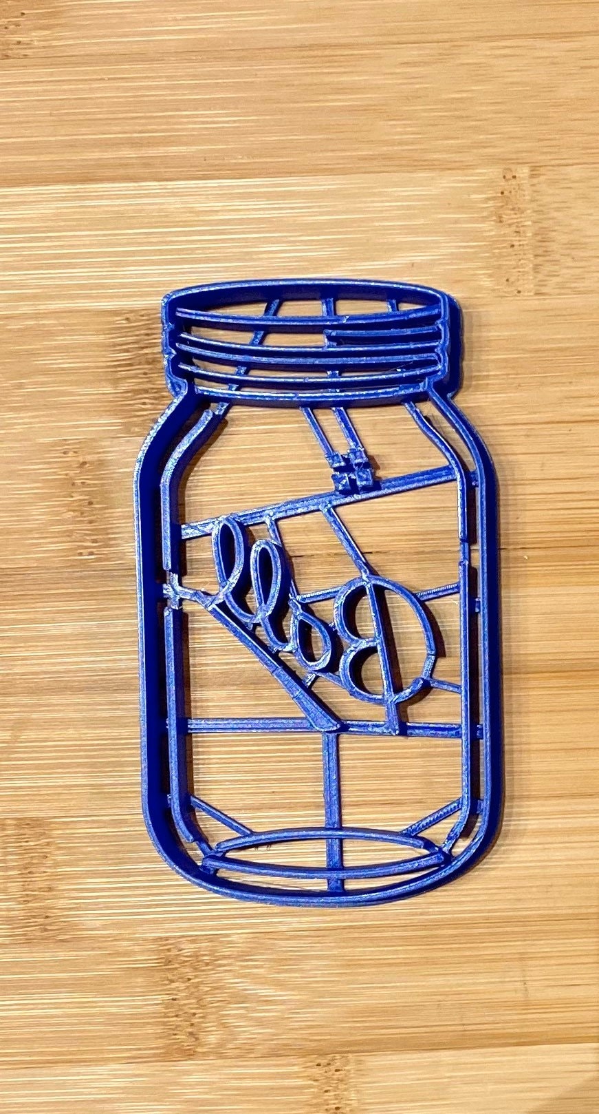 Mason Jar Cookie Cutter With Detail - Etsy