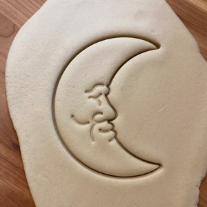 Moon With Man 101 Cookie Cutter - Etsy