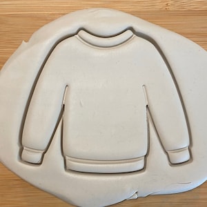 Sweater #1 Cookie Cutter With Detail - Etsy