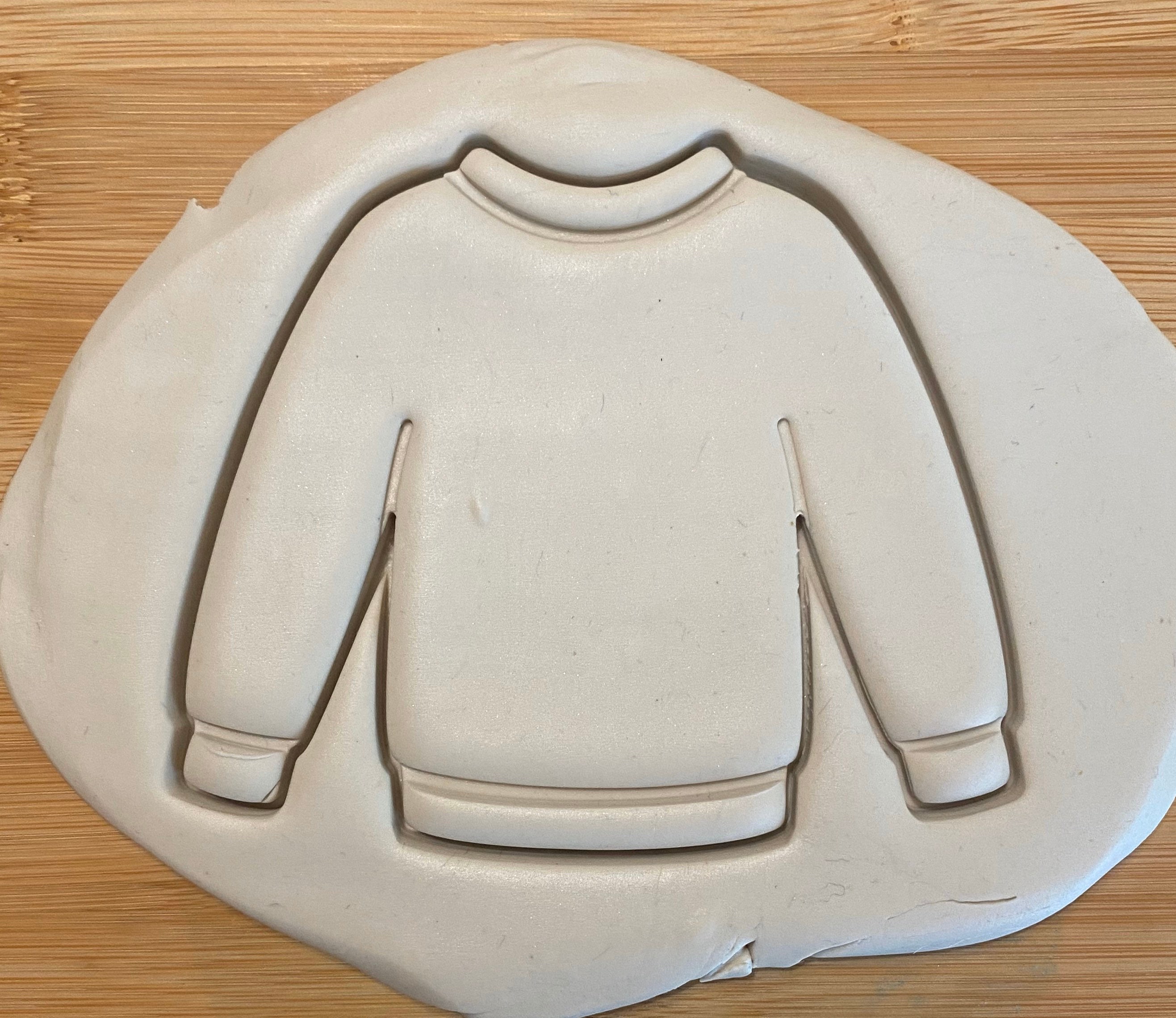 Sweater #1 Cookie Cutter With Detail - Etsy