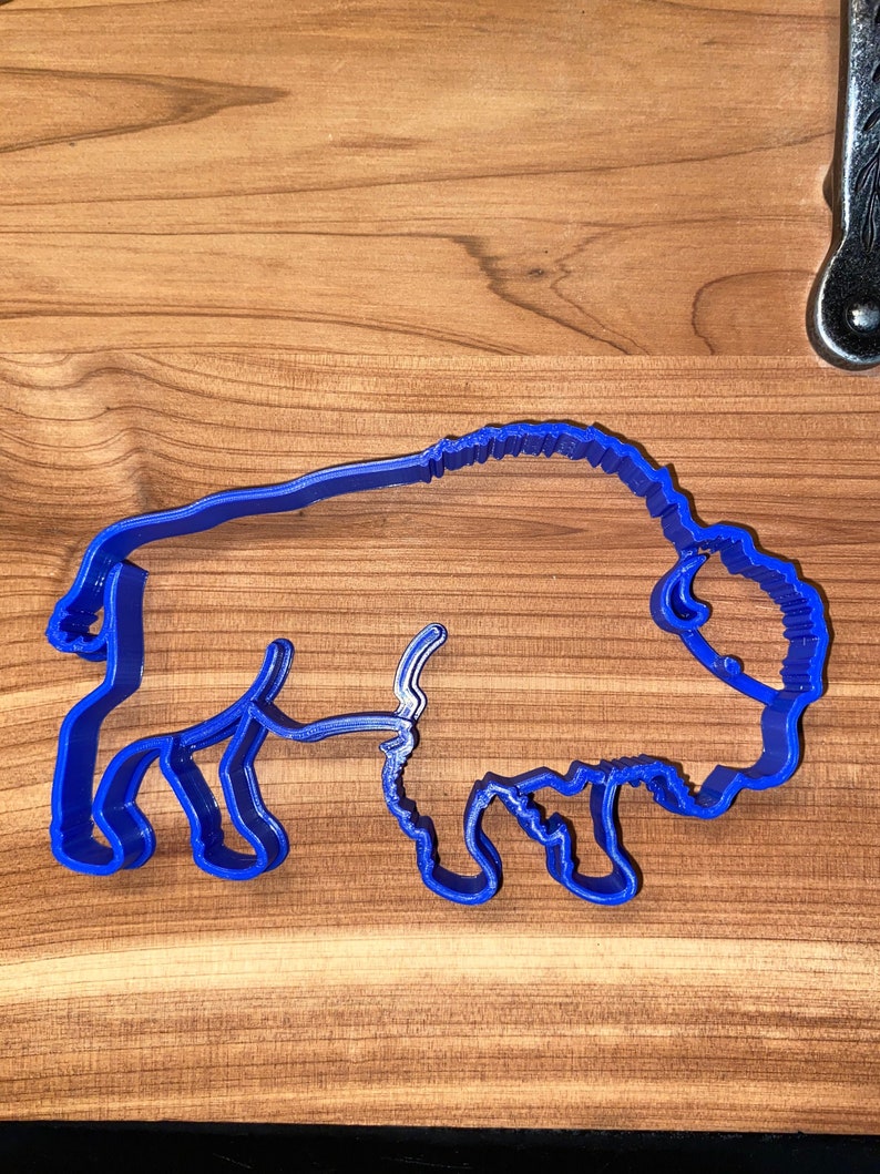 Buffalo Cookie Cutter With Detail - Etsy