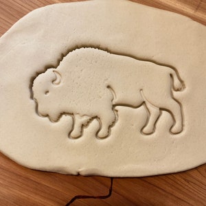 Buffalo Cookie Cutter With Detail - Etsy