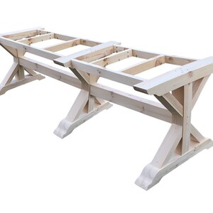 Triple Leg Seamless Trestle Table Frame, Free Shipping, Set of Three ...