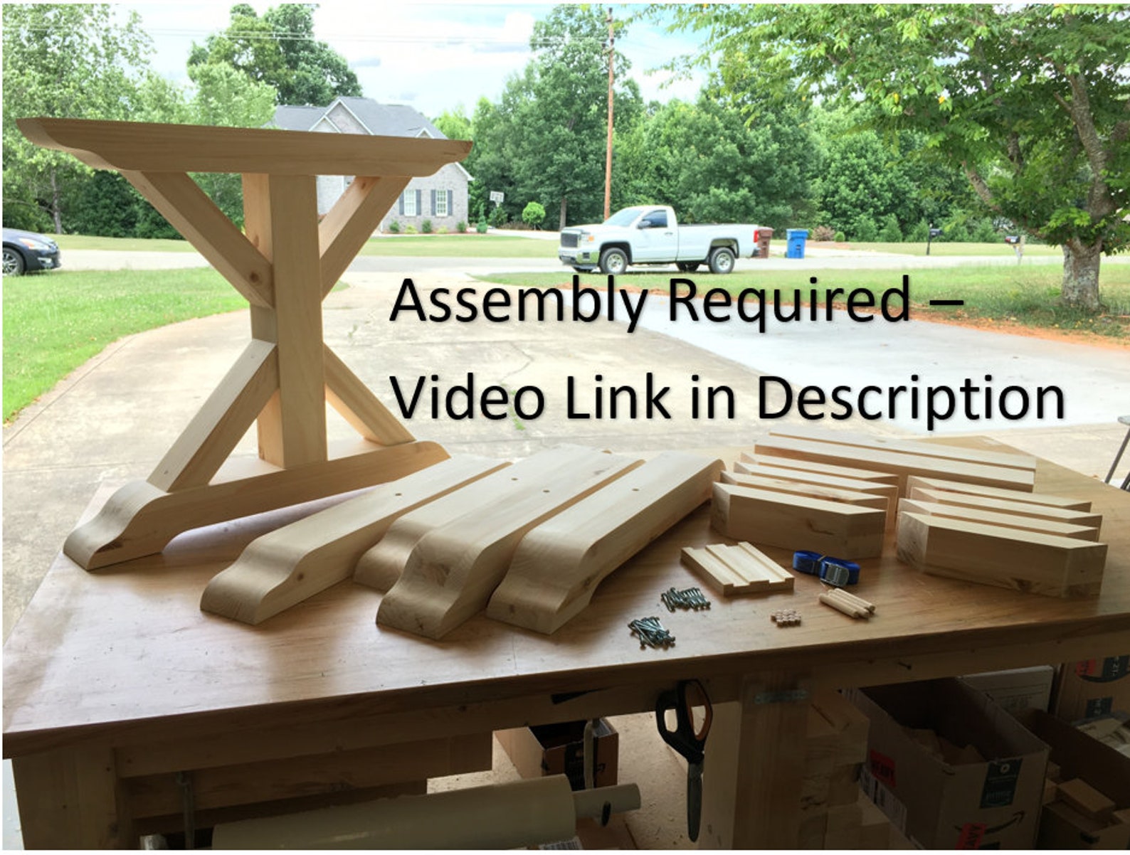 Seamless Trestle Table Frame Free Shipping Set of Two - Etsy