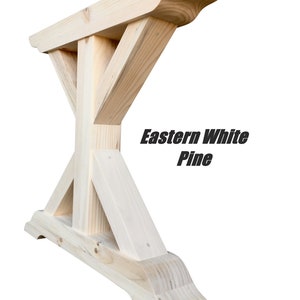 Seamless Trestle Table Frame, Free Shipping, Set of Two W/frame, Dining ...