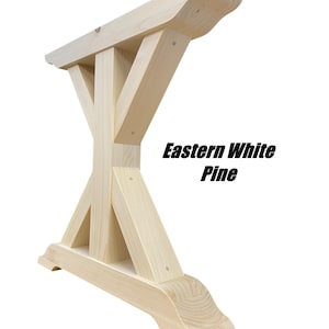 Seamless Trestle Table Frame, Free Shipping, Set of Two W/frame, Dining ...