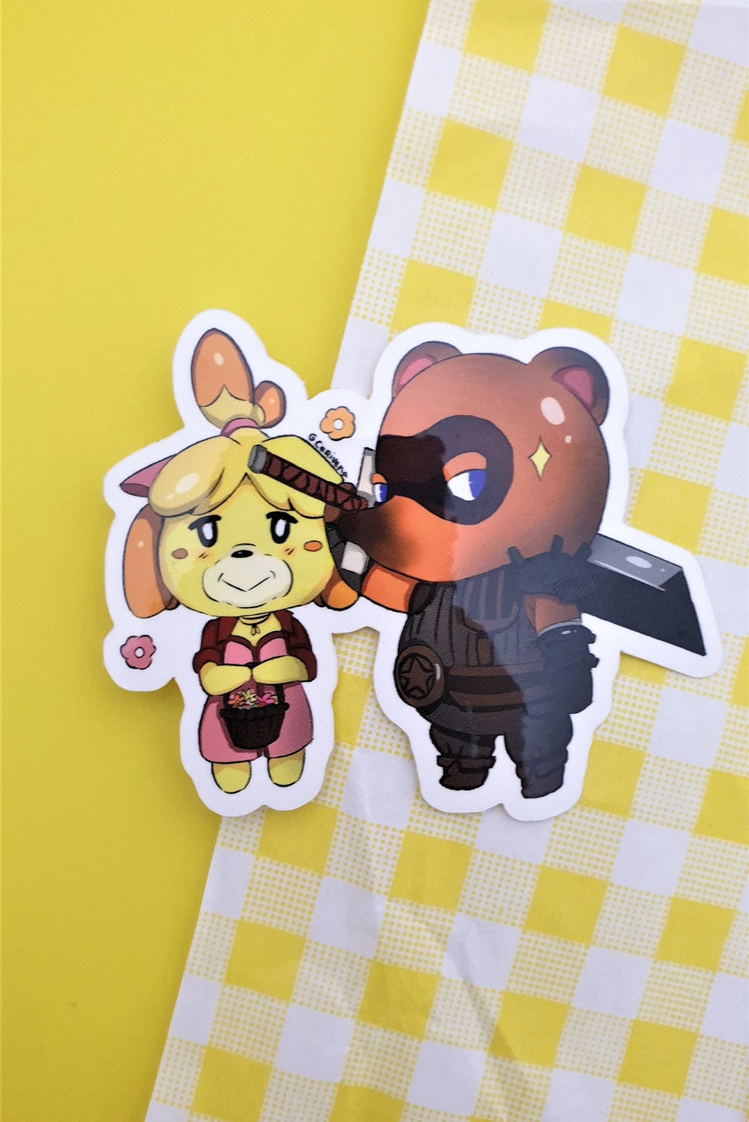 AC X FF7 Crossover Sticker Sheet Stickers - Etsy