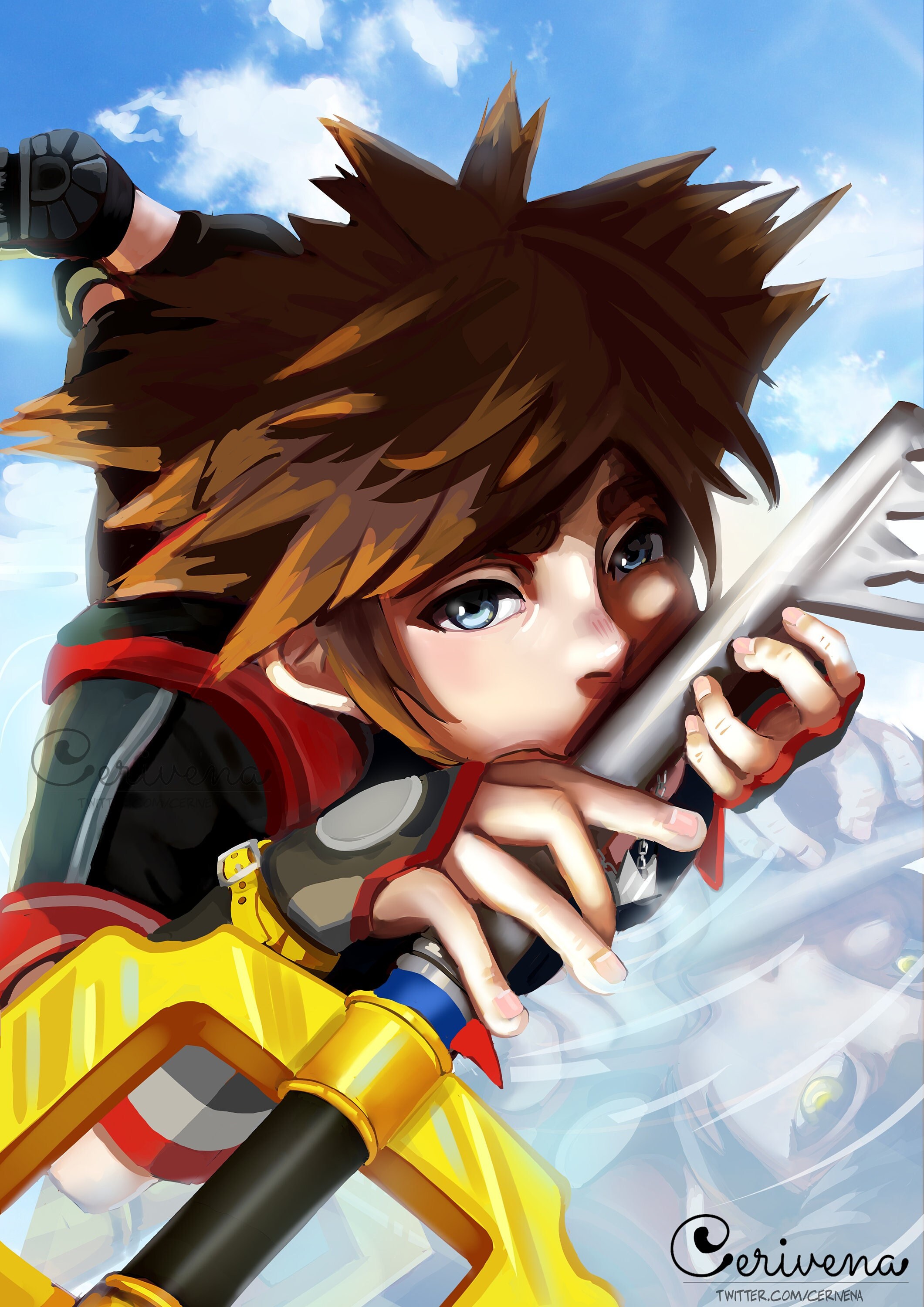 Kingdom Hearts Sora the Final World A5/A4/A3 Poster Print - Etsy