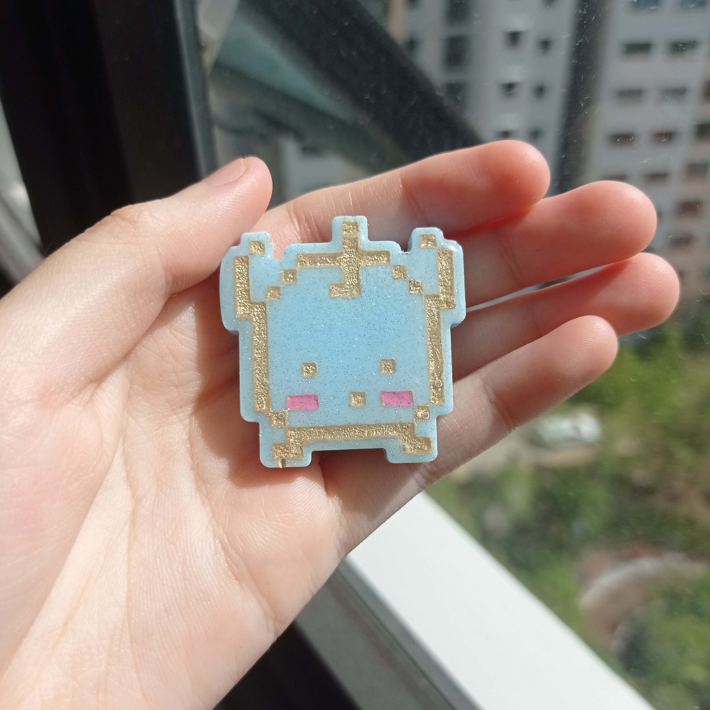 Stardew Valley Dancing Junimo Pin, Resina hecha a mano Junimo Pin ...