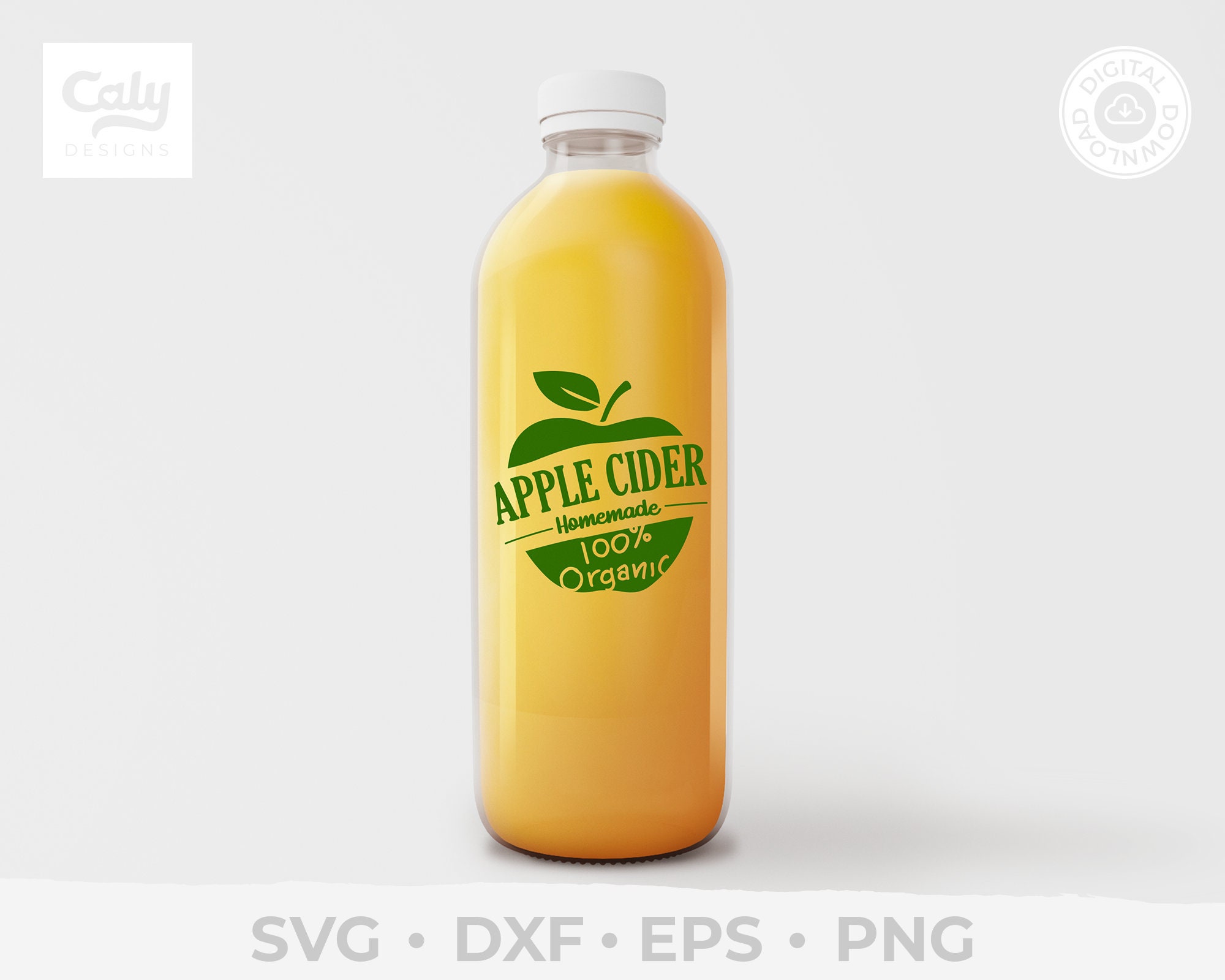 Homemade Apple Cider SVG, Apple Cider Clipart, Apple Clipart, Autumn ...