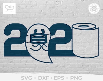 2020 Svg 2020 Cut File for Silhouette and Cricut Quarantine - Etsy