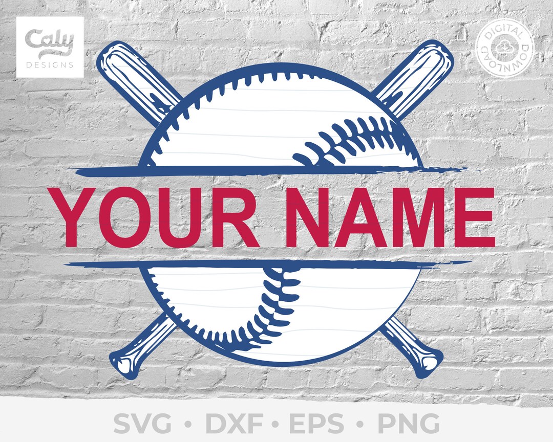 Baseball SVG, Baseball Team Custom DIY, Baseball Monogram Svg, Cutting ...