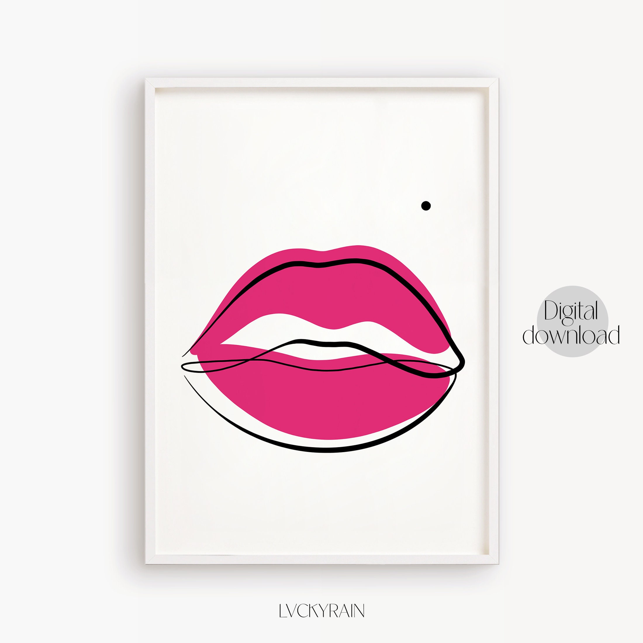 Lips Printable
