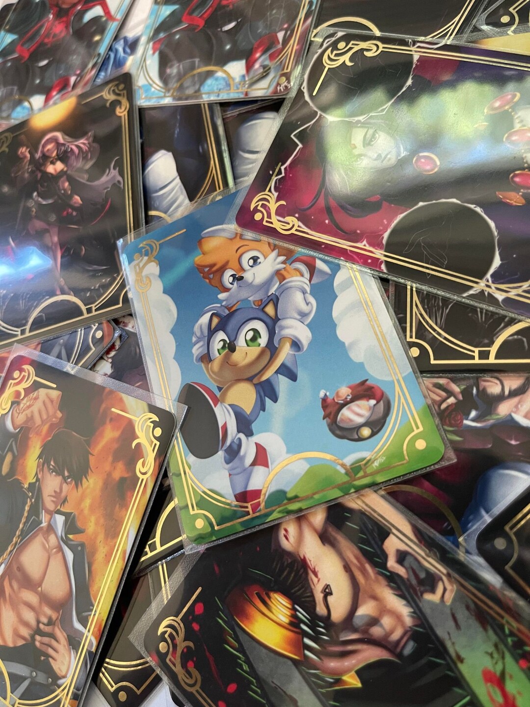 Metallic Foil Art Cards: Collectable Bookmarks or TCG MTG Yugioh Tokens ...