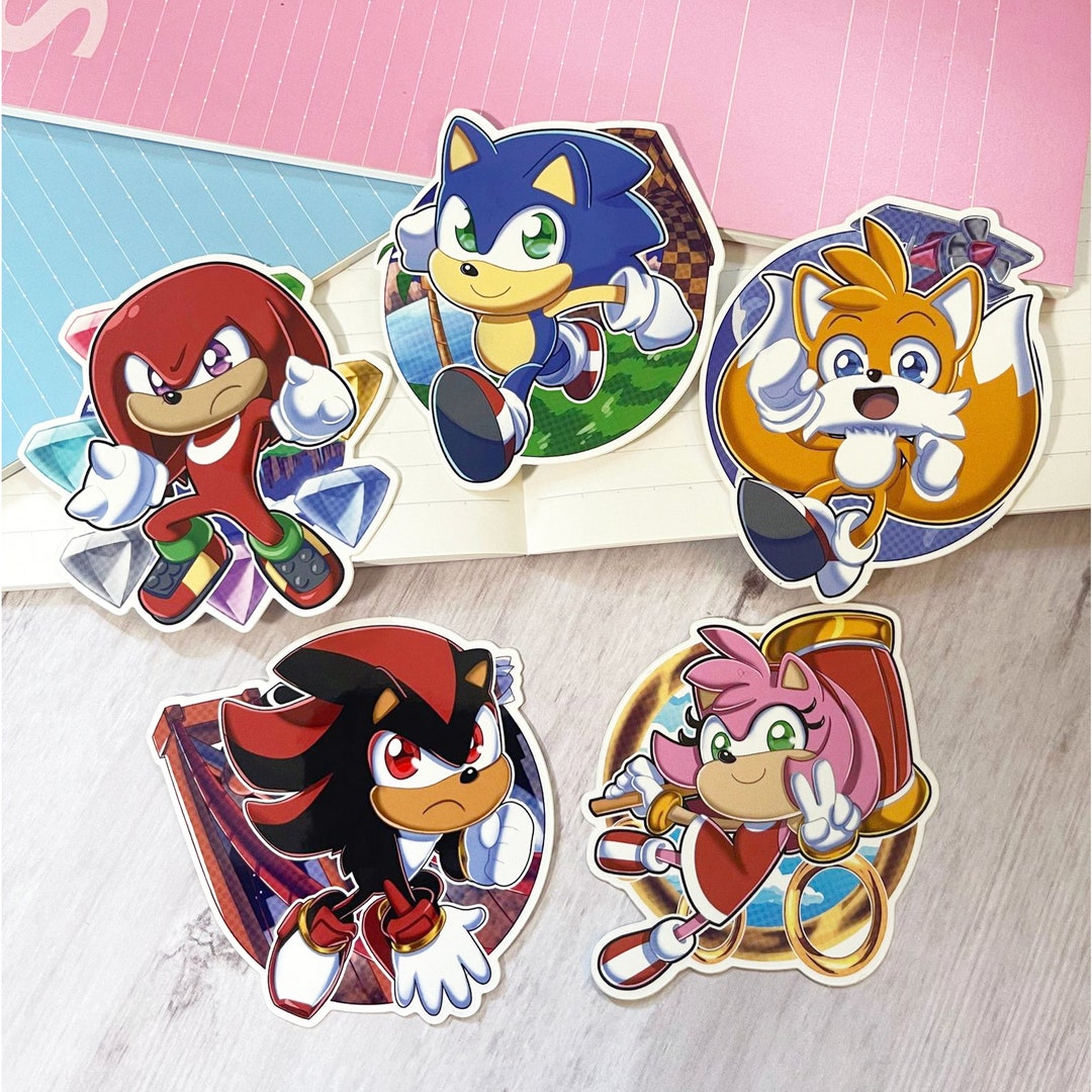 Sonic & Friends: Cute Vinyl Stickers - Cute Die Cut Sticker - Etsy