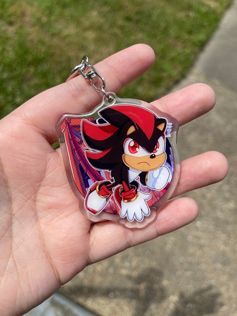 Sonic and Friends Acrylic Keychains : Kawaii Cute Chibi Fanart - Etsy
