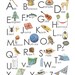 Camping Poster Set of 2 Alphabet Print Baby Shower - Etsy