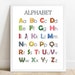 Educational Prints Set of 8, Colors, Alphabet, Numbers, Learning Home ...