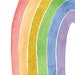 Sun Rainbow Rain Cloud Nursery Artbaby Shower Gift Girls - Etsy