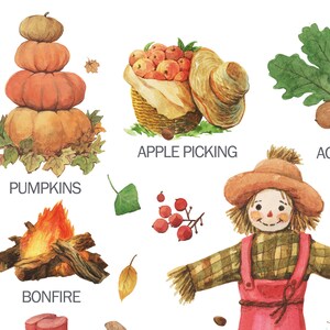 Autumn Printable Wall Art,fall Poster, Kids Children Learning Painting ...