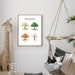 Four Seasons Educational Poster, Printable Wall Art, Learning Home ...