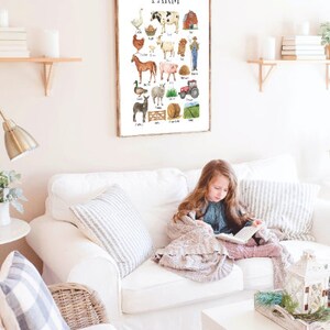 Shipped_educational Farm Classroom, Farm Animals, Learning Home School ...