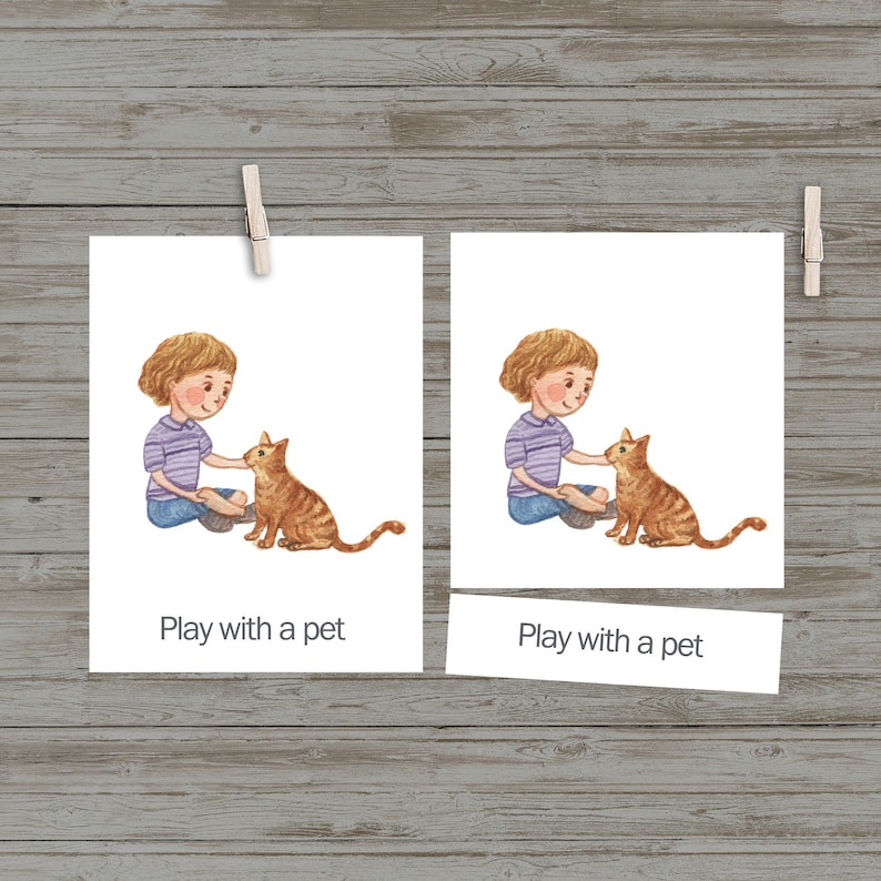 12 Calming Corner Flashcards Calm Corner Technique Cards | Etsy