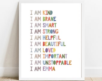 I Am Loved Sign - Etsy