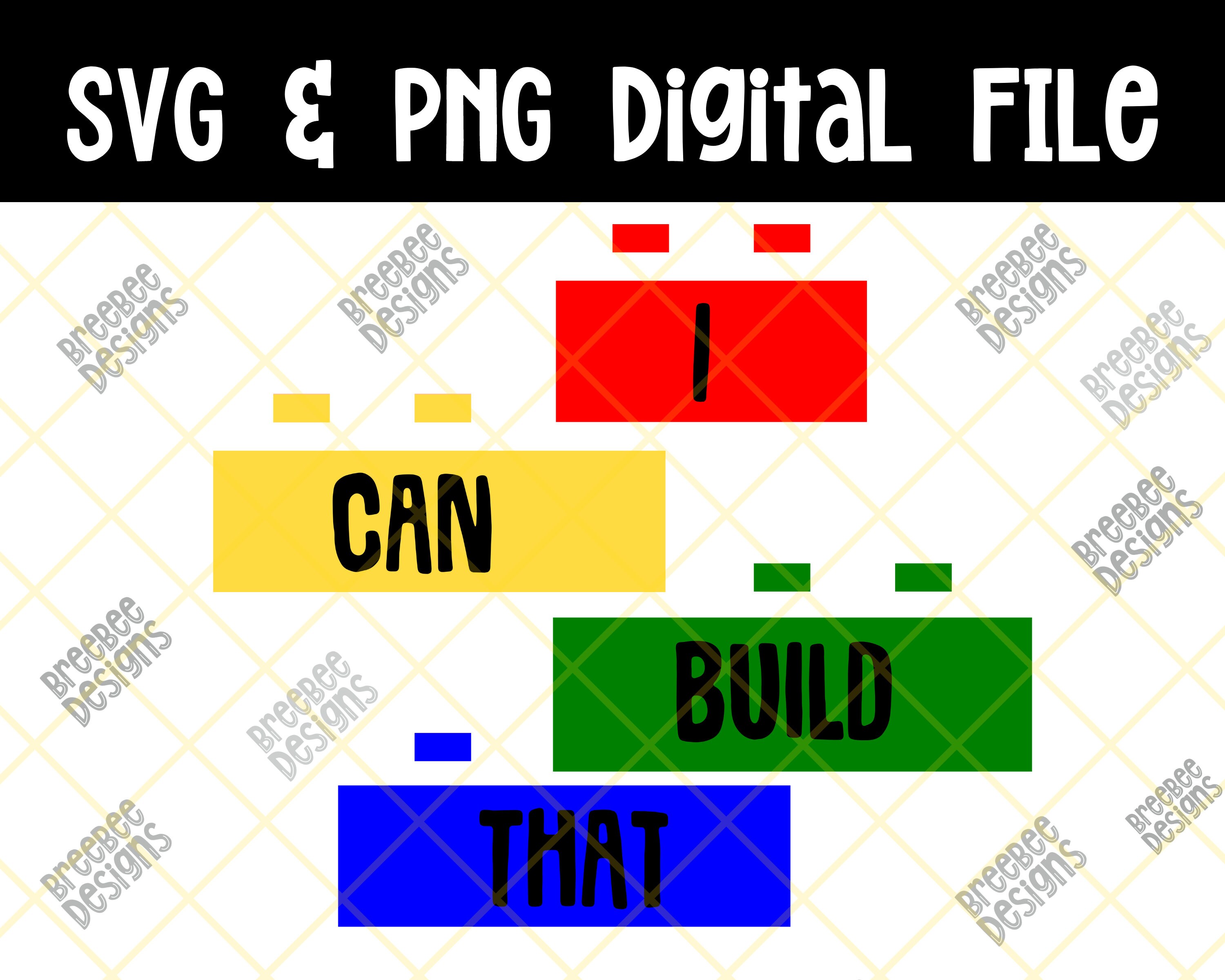 I Can Build That Building Blocks SVG | Kid Shirt SVG | Blocks Svg ...