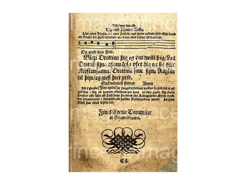 Medieval Journal Pages, 16th Century Icelandic Text, Renaissance Set of ...