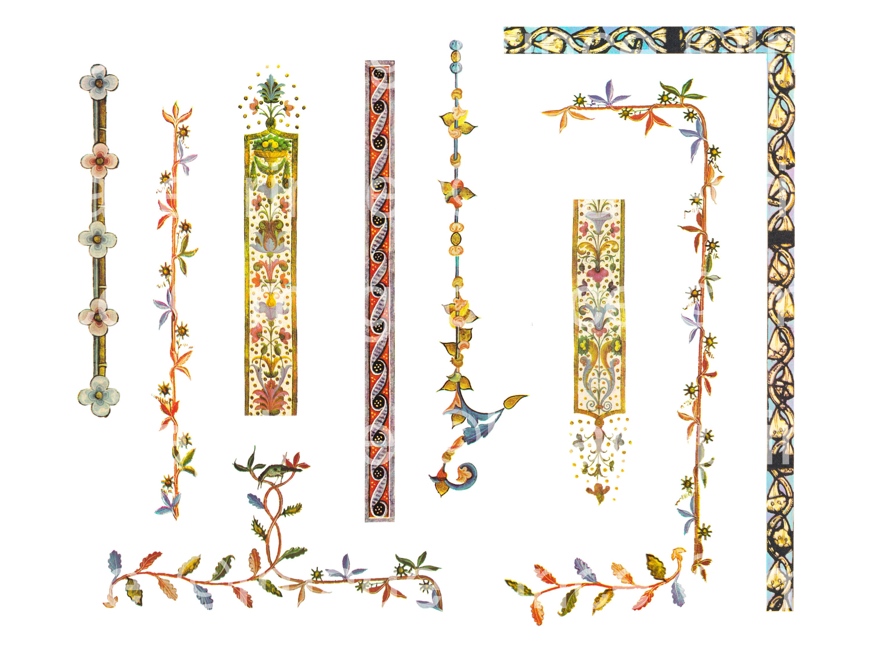 Medieval Clip Art Borders