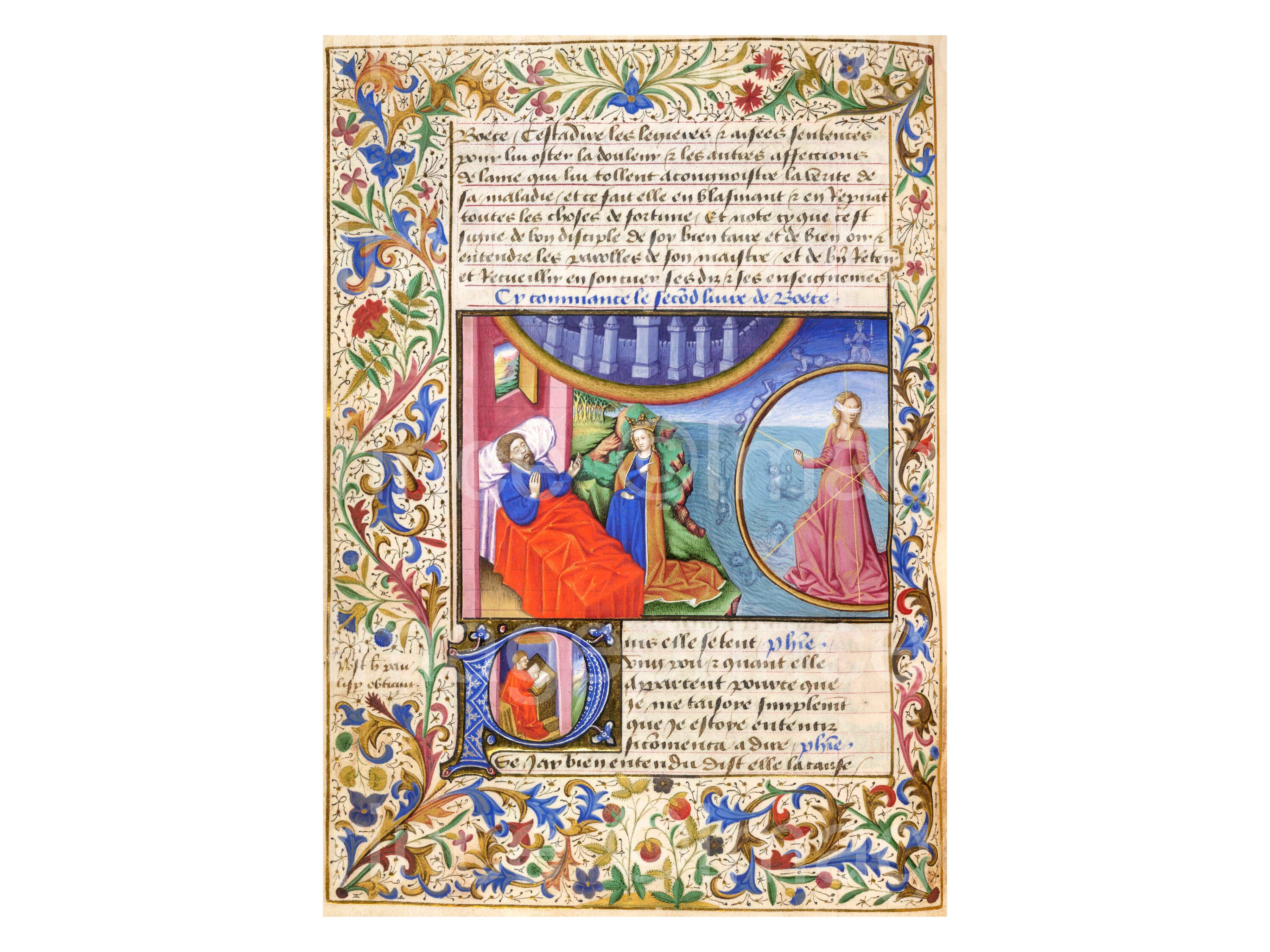 Medieval Illuminated Pages, Digital Download, Set of 6 for Framing ...