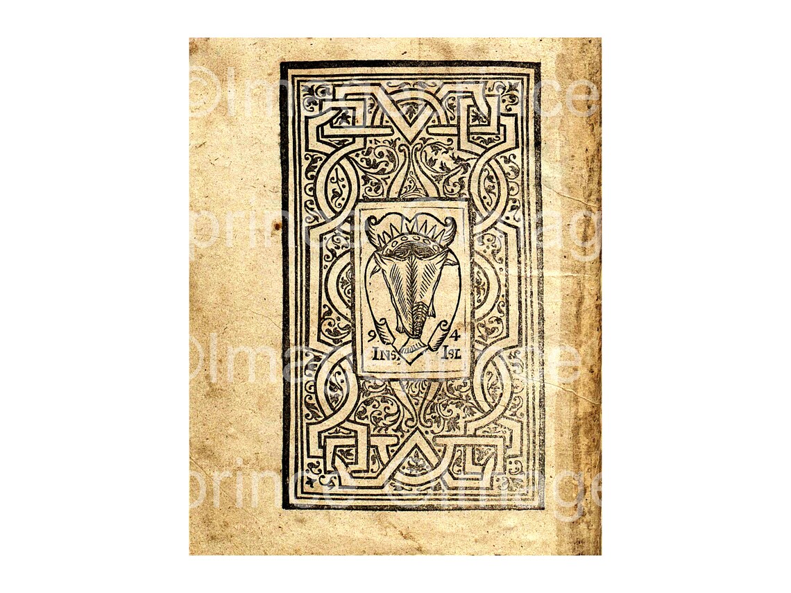 Medieval Journal Pages, 16th Century Icelandic Text, Renaissance Set of ...