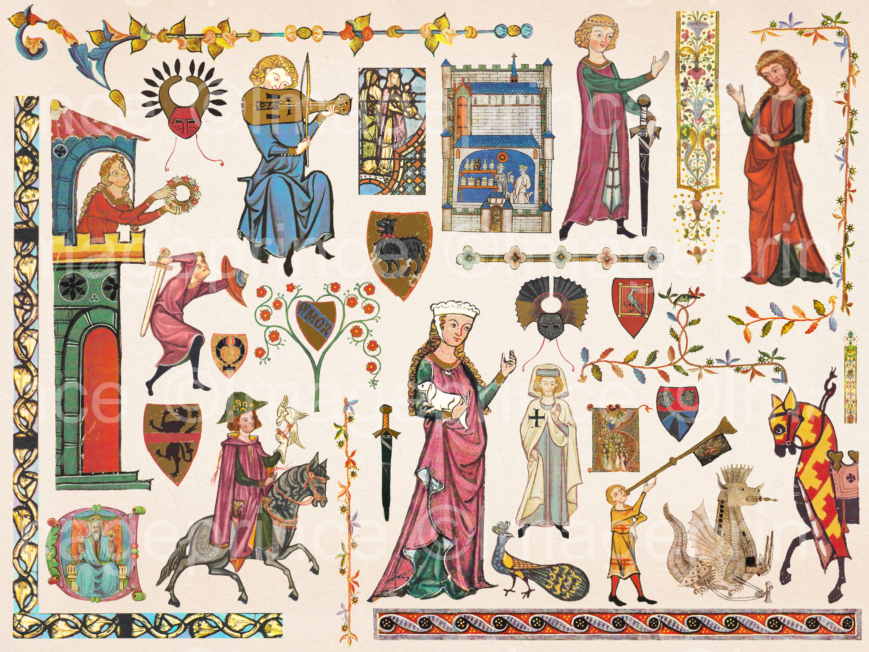 Medievel Sailor Clipart