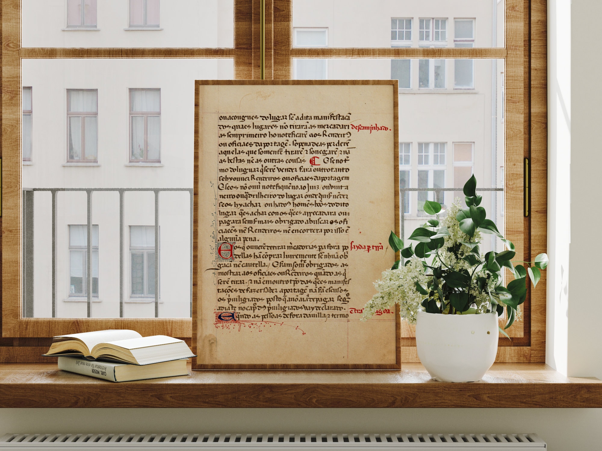 Medieval Script Pages, Set of 5, Digital Paper With Handwriting on ...