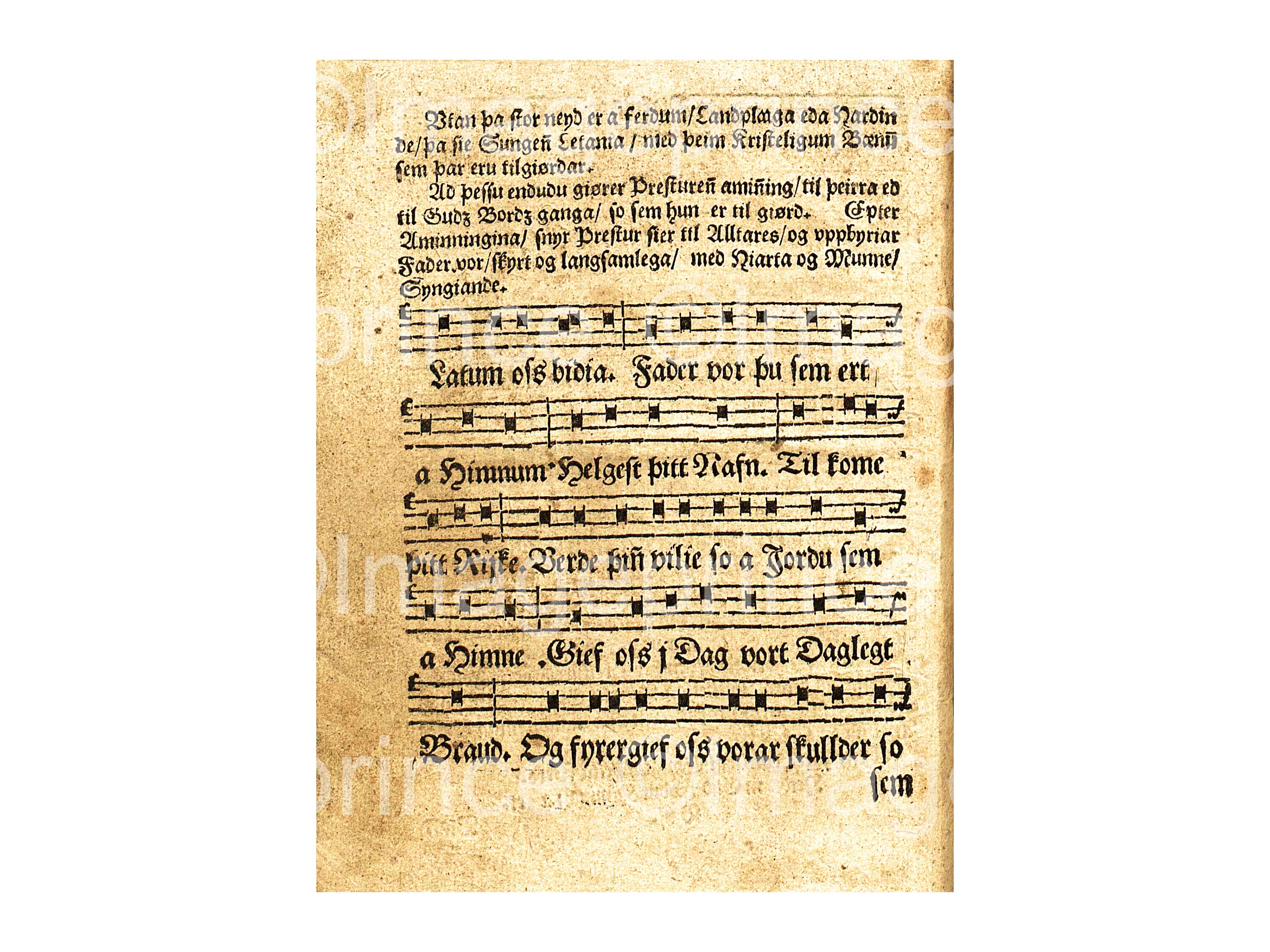 Medieval Journal Pages, 16th Century Icelandic Text, Renaissance Set of ...