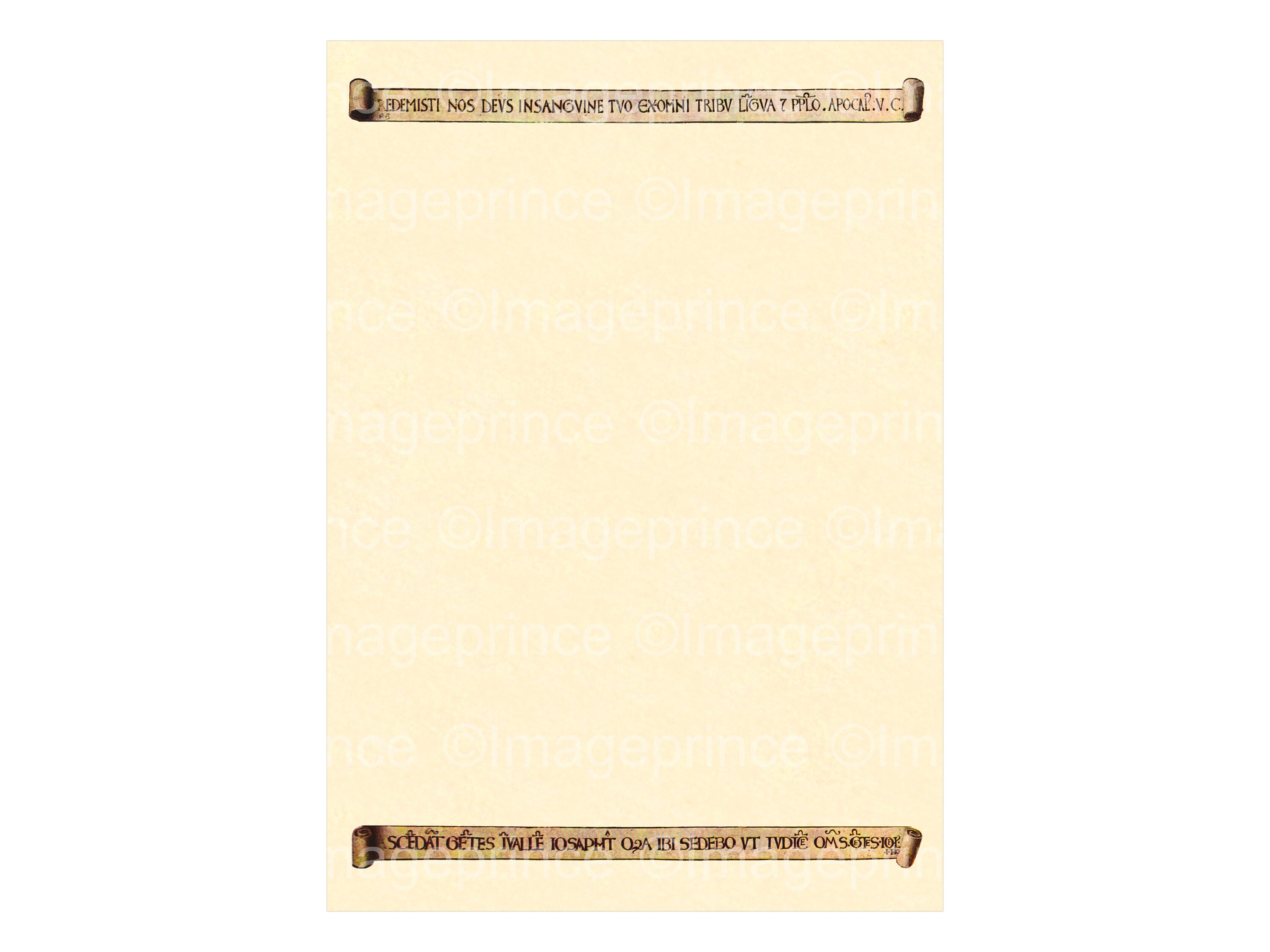 Medieval Journal Pages With Illuminated Frames Digital Paper - Etsy