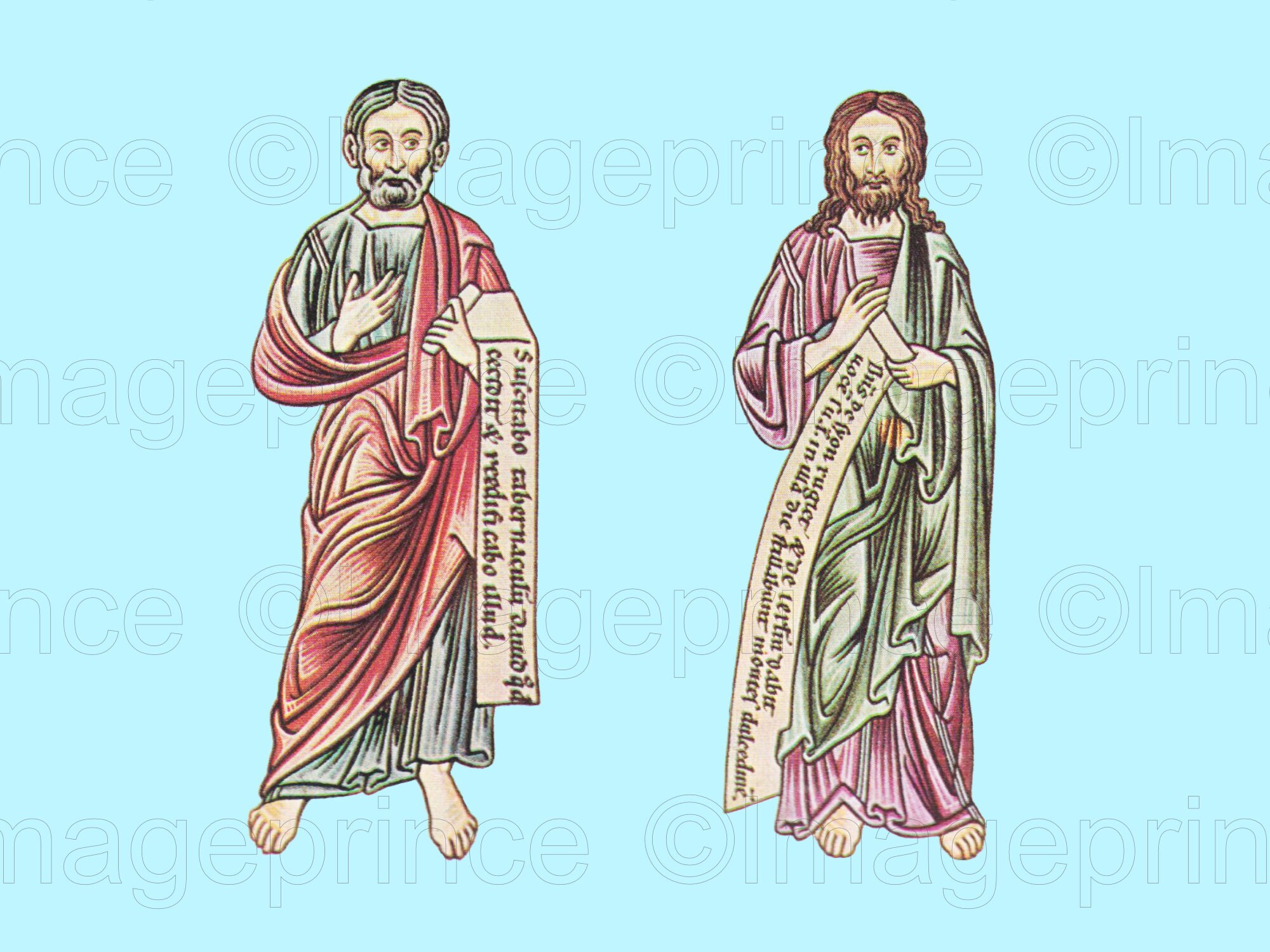Religious Clipart With Bible Figures, Priests, Holy Men, Religious ...