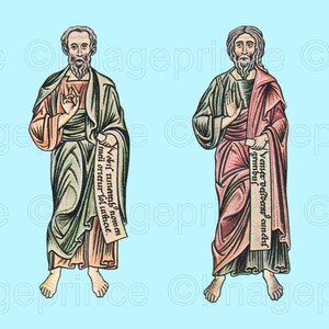 Religious Clipart With Bible Figures, Priests, Holy Men, Religious ...