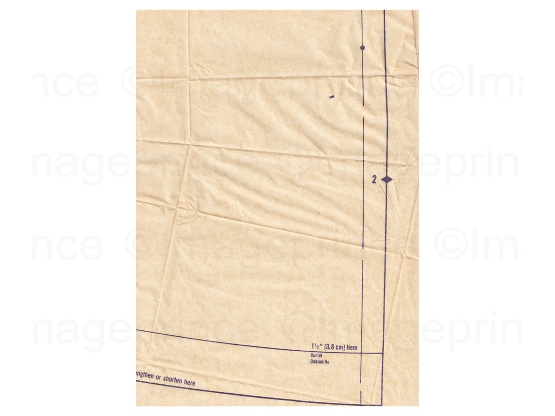 Digital Sewing Paper - Instant Download, Vintage Dressmakers Paper for ...