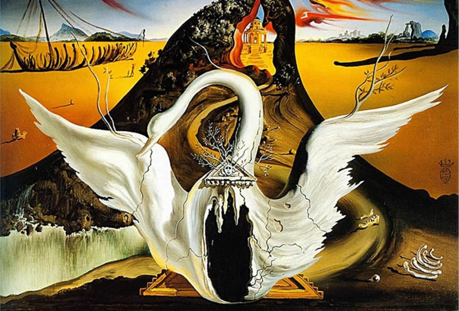 Salvador Dali Print Bacchanale picture Poster Art Artwork - Etsy UK