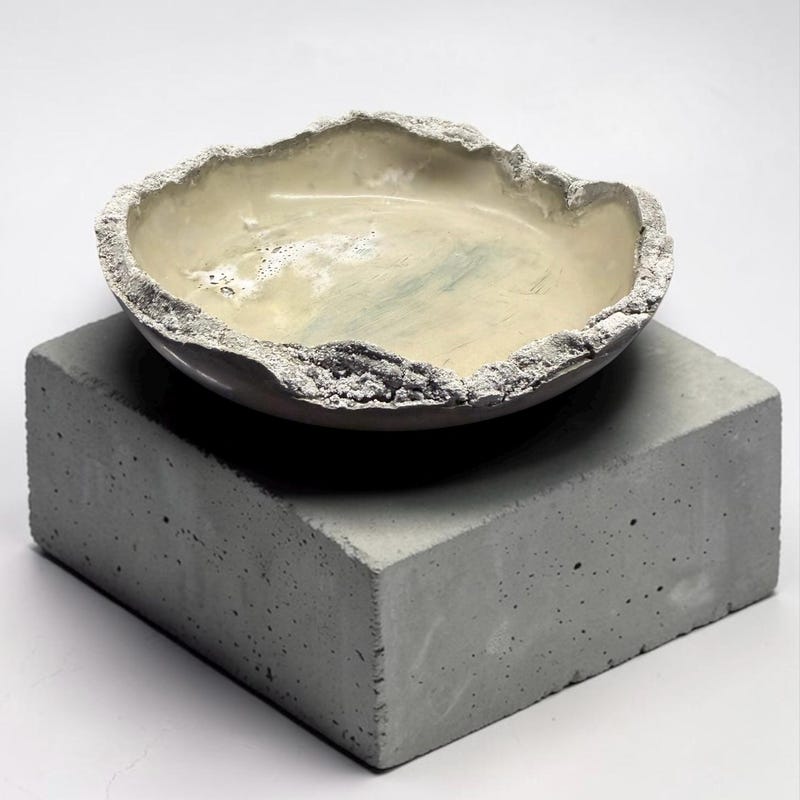 Concrete Bowl - Etsy