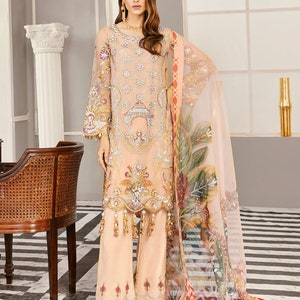 Shalwar Kameez Embroidered Hand Work Original Dress, Pakistani and ...
