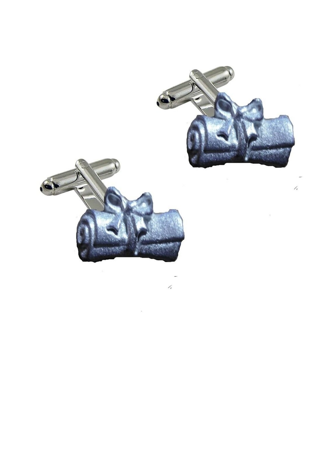 Graduation Diploma Scroll Made From Fine English Pewter Cuff Link or ...
