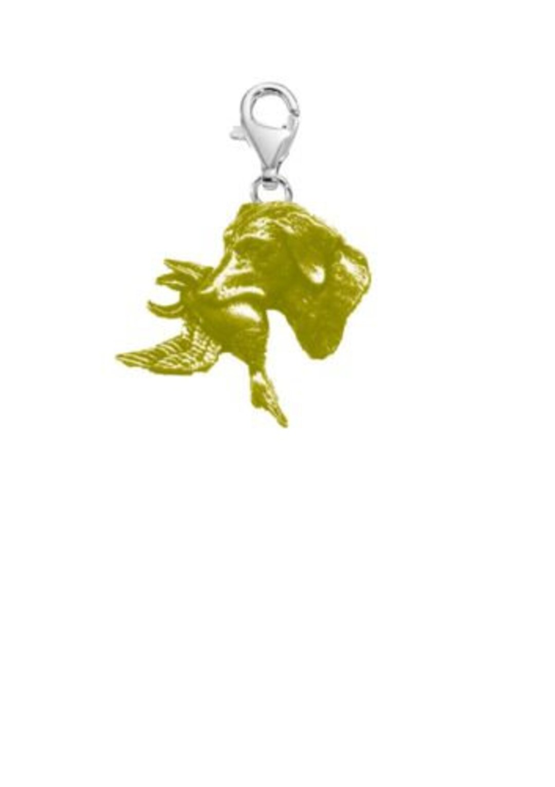 A25 Labrador & Duck GOLD or Pewter Charm Fitted to a 925 Sterling ...