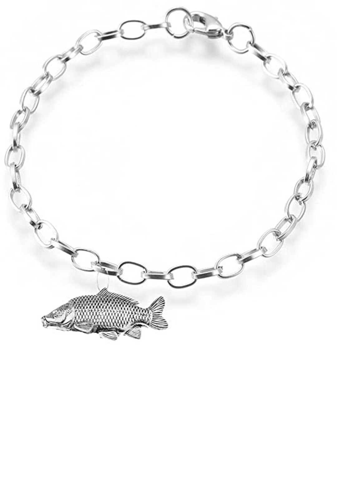 F35 Common Carp Fish Angling Made From English Pewter on Belcher Link ...